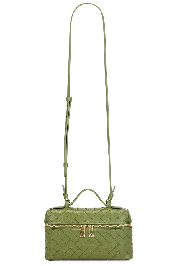 Bottega Veneta Bang Bang Vanity Case - Matcha & Gold