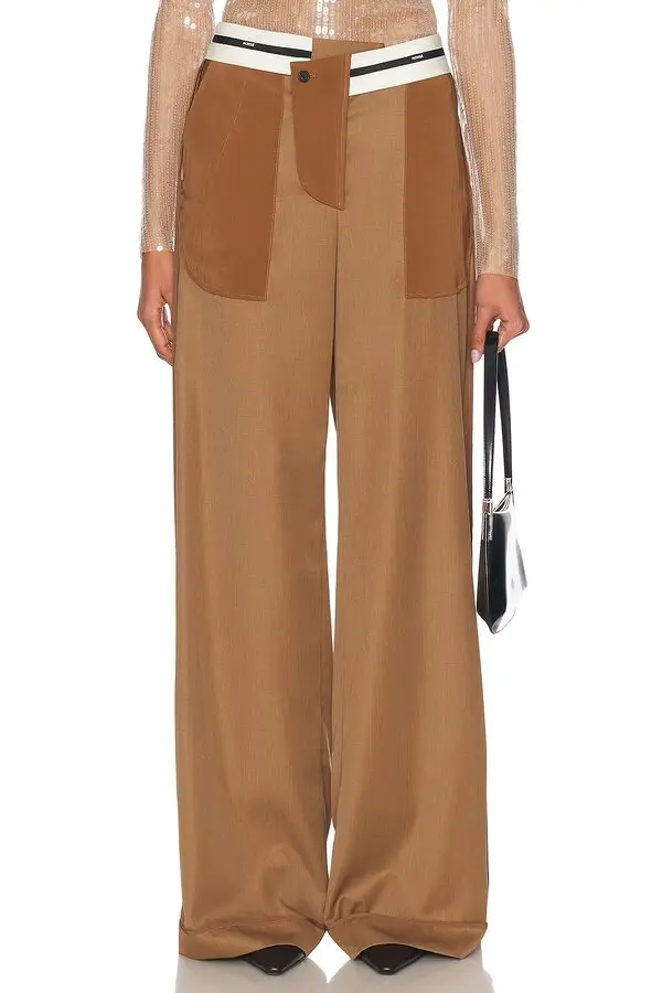 Monse Inside Out Trousers - Beige