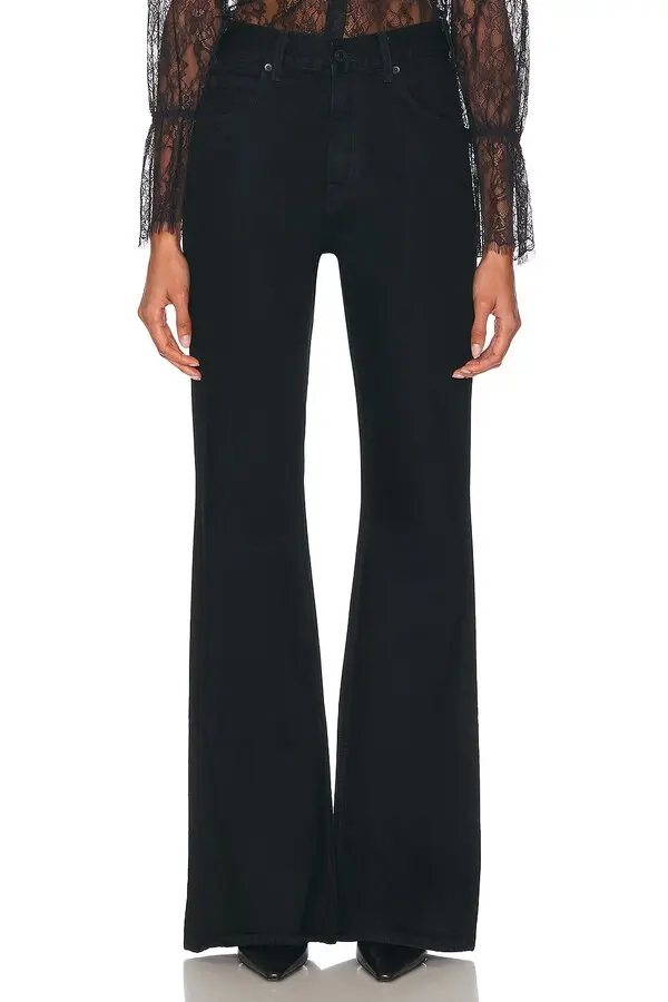 NILI LOTAN Roe Bootcut - Jet Black