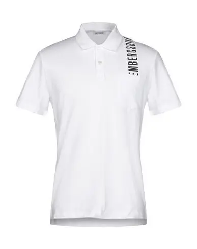 BIKKEMBERGS Polo Shirt Size Cotton, Elastane