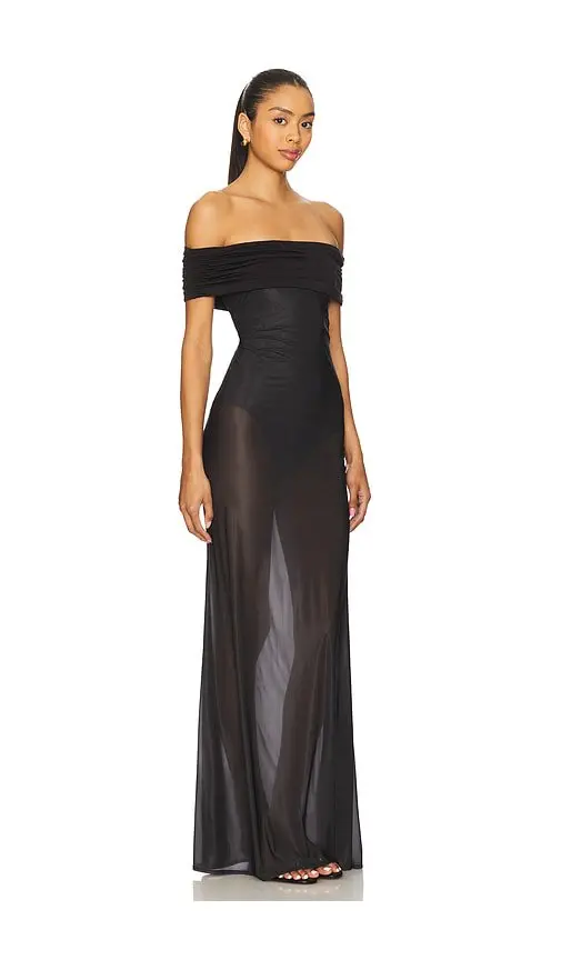 Nbd The Lucia Maxi Dress - Black