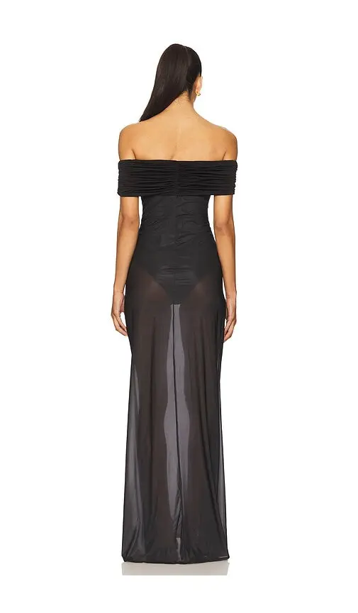 Nbd The Lucia Maxi Dress - Black