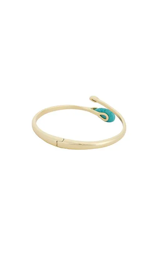 Ettika Turquoise Teardrop Cuff