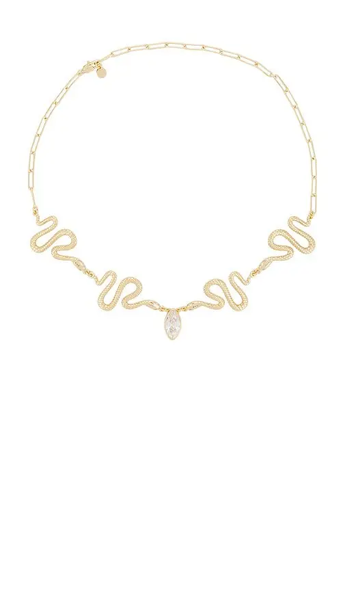 Ettika Royal Snake Choker - Gold