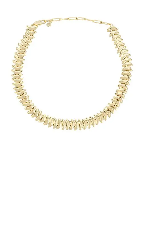 Ettika Metal Vortex Chain Necklace - Gold