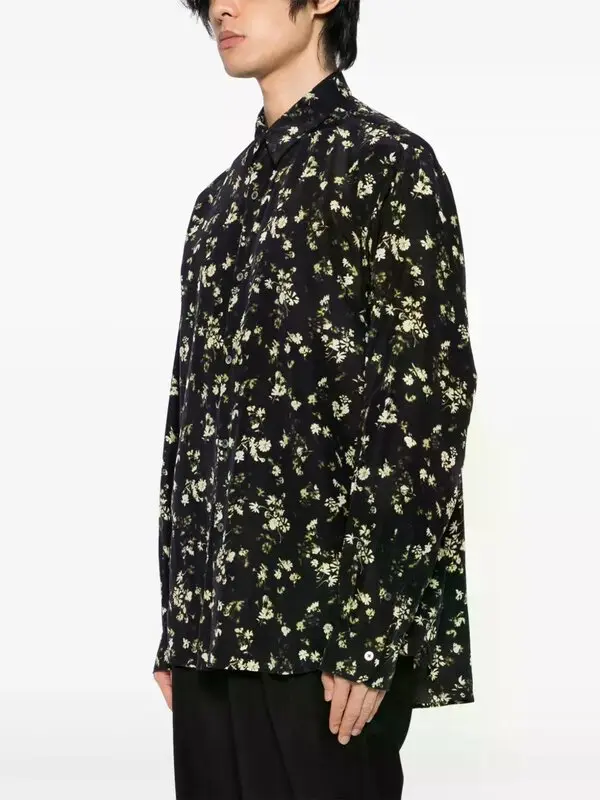 CALMLENCE Flower-print Shirt