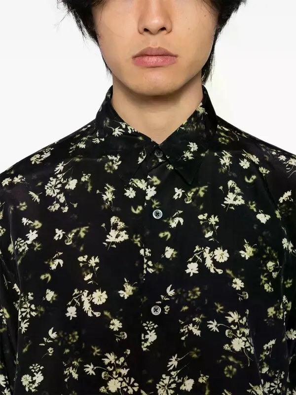 CALMLENCE Flower-print Shirt