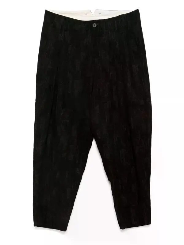 CALMLENCE Triple Pleated Tapered Trousers