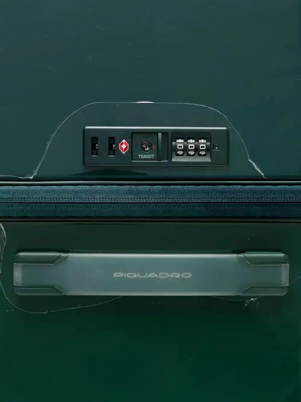 PIQUADRO Hardside Four-wheel Suitcase - Green