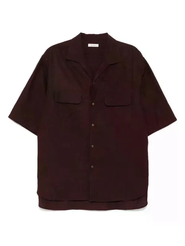 CALMLENCE Open-collared Shirt