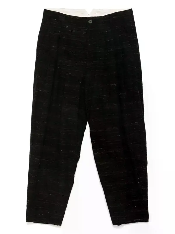 CALMLENCE Triple Pleated Tapered Trousers