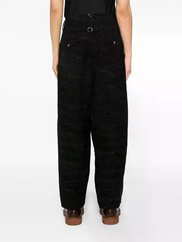 CALMLENCE Triple Pleated Tapered Trousers