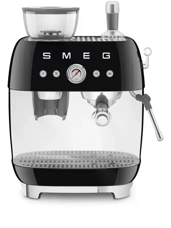 SMEG 50's Style Espresso Coffee Machine - Black