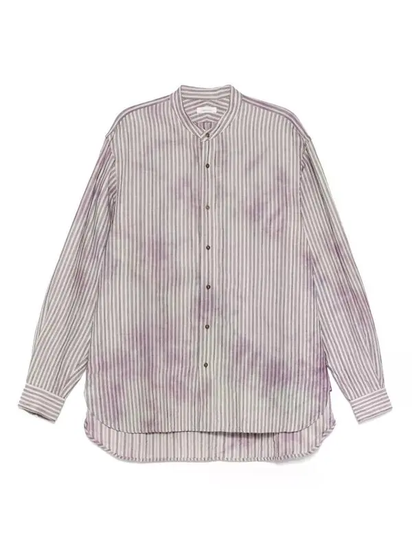 CALMLENCE Striped Shirt - Pink