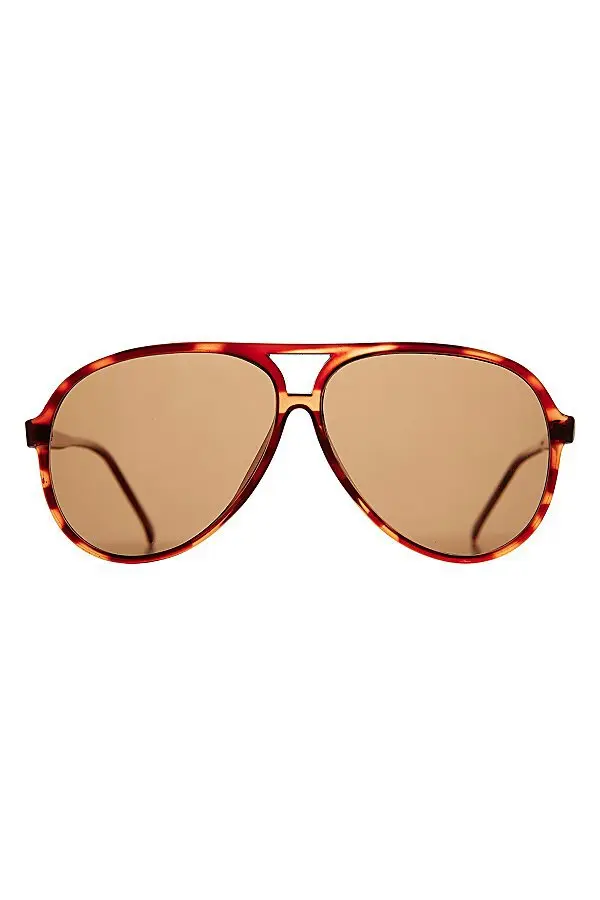 SUNGLASS MUSEUM Vintage Hama Sunglasses - Brown Motif