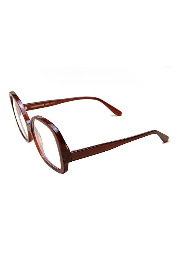 SUNGLASS MUSEUM Retro Jane Eyeglasses By - Wine