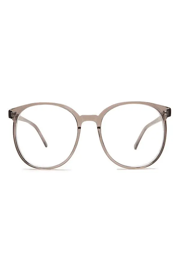 SUNGLASS MUSEUM Retro Smarty Reading Glasses - Light Grey
