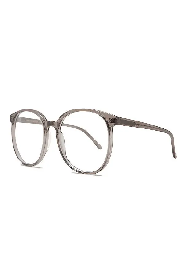 SUNGLASS MUSEUM Retro Smarty Reading Glasses - Light Grey
