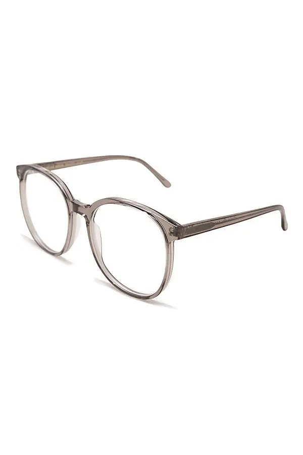 SUNGLASS MUSEUM Retro Smarty Reading Glasses - Light Grey