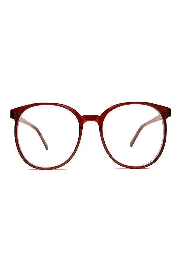 SUNGLASS MUSEUM Retro Smarty Reading Glasses - Wine
