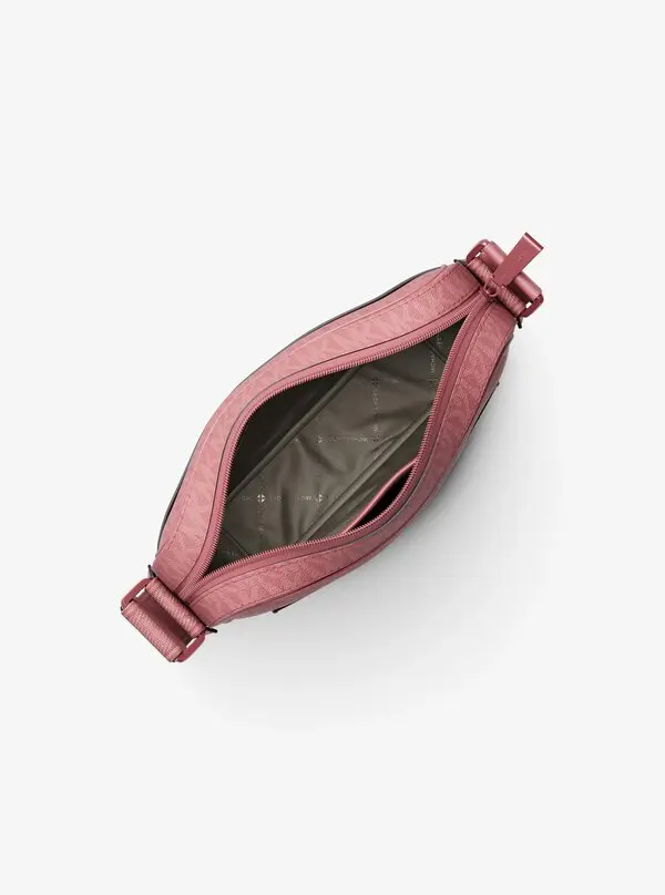Michael Kors Maeve Large Signature Logo Crossbody Bag - Pink