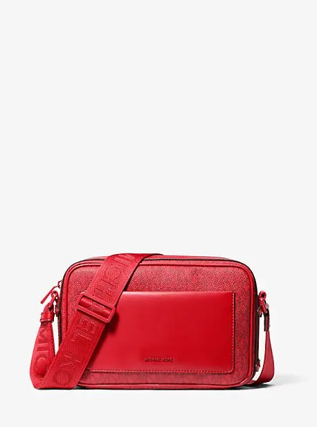 Michael Kors Maeve Large Signature Logo Crossbody Bag