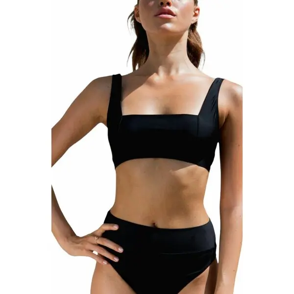 BILIBLOND Bikini Bra Top - Black