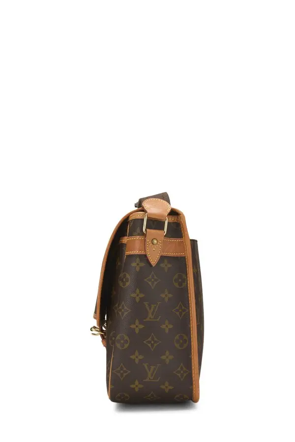 LOUIS VUITTON Monogram Sac Gibeciere