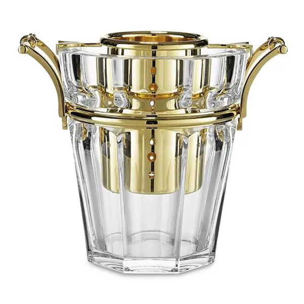THE MARTHA, BY BACCARAT Harcourt Champagne Cooler, Gold - No Color