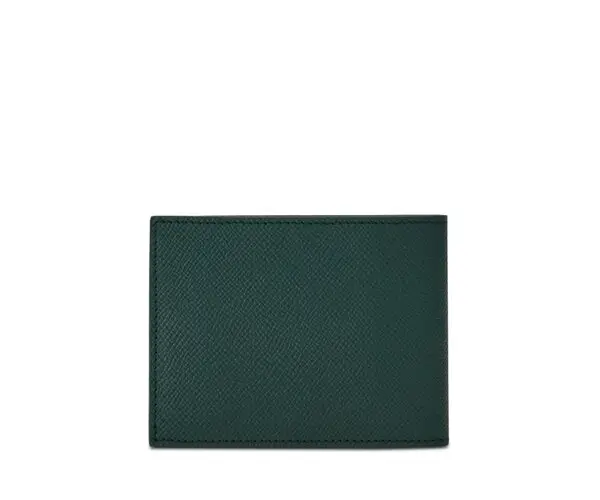 FERRAGAMO Micro Gancio Leather Bifold Wallet