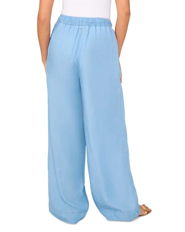 Vince Camuto Drawstring Wide-leg Tencel Pants