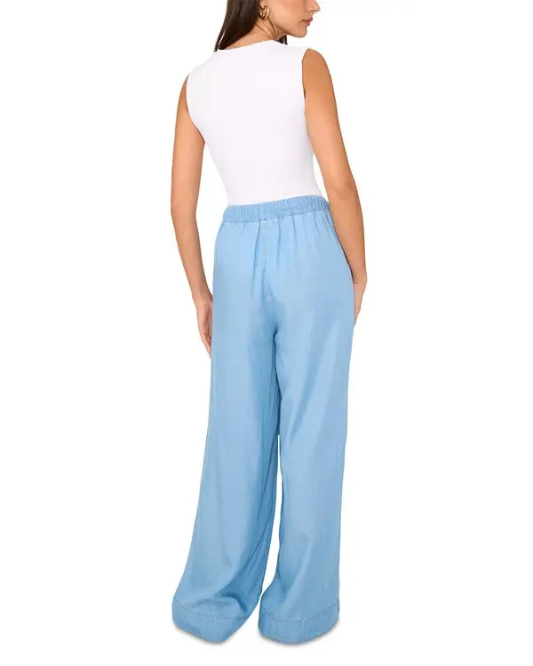 Vince Camuto Drawstring Wide-leg Tencel Pants