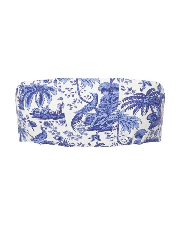 Staud Mala Bandeau Bikini Top