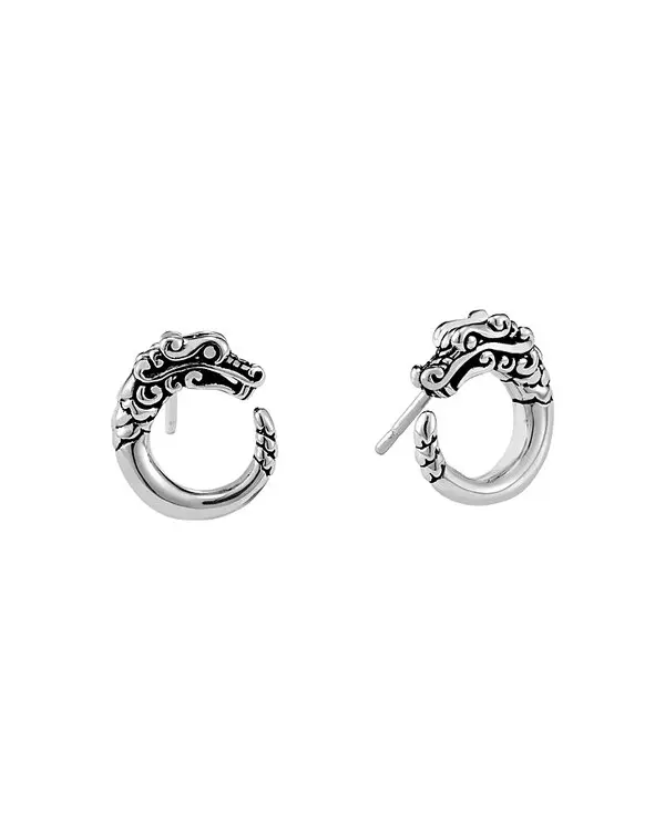 John Hardy Legends Naga Stud Earrings - Silver