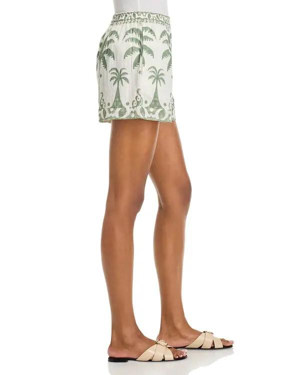 Vintage Havana Border Print Shorts