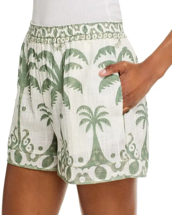 Vintage Havana Border Print Shorts