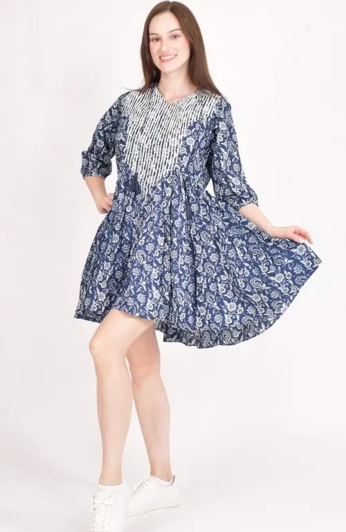 RAAS Harper Embroidered Mini Dress