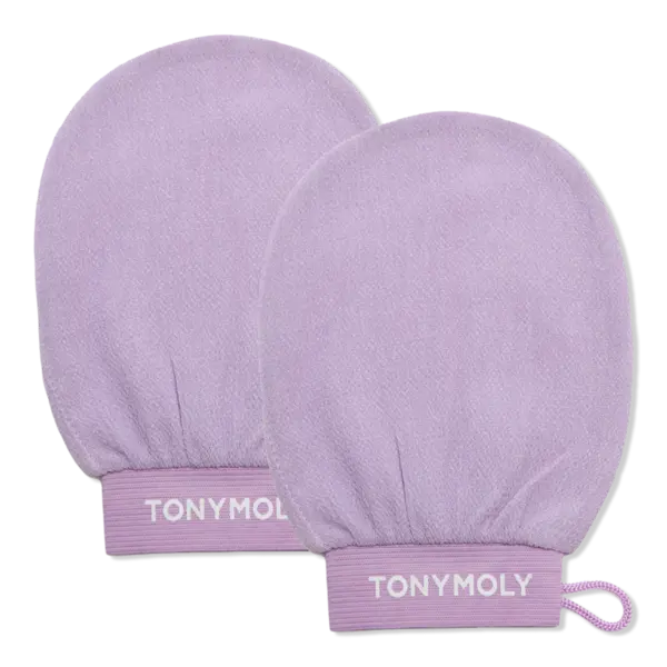 TONYMOLY Korean Body Exfoliating Glove 2-piece Set - One-color
