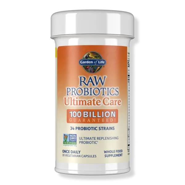 GARDEN OF LIFE Raw Probiotics Ultimate Care Shelf-stable Capsules - One-color