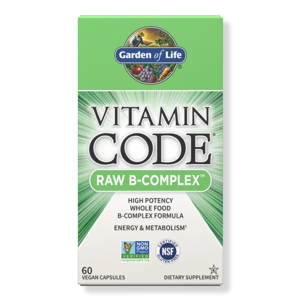 GARDEN OF LIFE Vitamin Code Raw B-complex Capsules - One-color