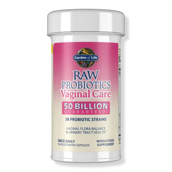 GARDEN OF LIFE Raw Probiotics Vaginal Care Shelf-stable Capsules - One-color