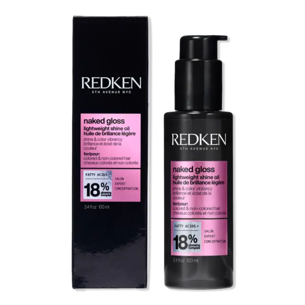 REDKEN Naked Gloss Lightweight Hair Oil For Shine And Frizz Control - One-color