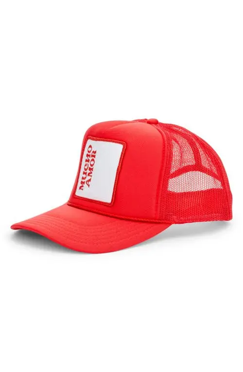 FRIDAY FEELIN’ Mucho Amor Trucker Hat - Red