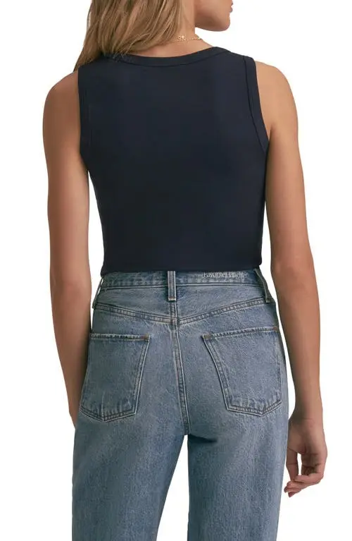 FAVORITE DAUGHTER The Rib Henley Tank