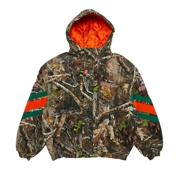 Supreme X Mitchell & Ness Ncaa Stadium Jacket - Multicolor