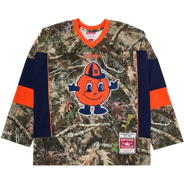 Supreme X Mitchell & Ness Ncaa Hockey Jersey - Multicolor