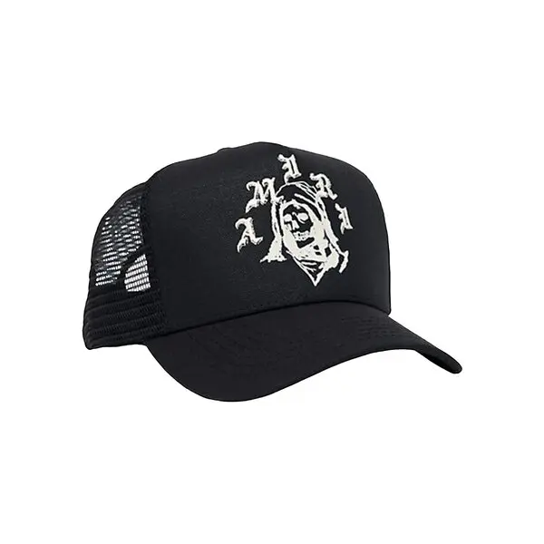 Amiri Reaper Trucker Cap - Black