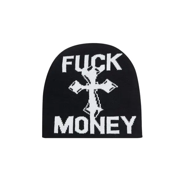 Supreme Fuck Money Beanie - Black