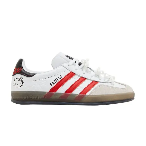 Adidas X Hello Kitty Gazelle Indoor 50th Anniversary - White