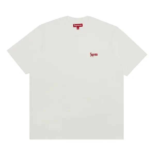 Supreme Old English Tee - White